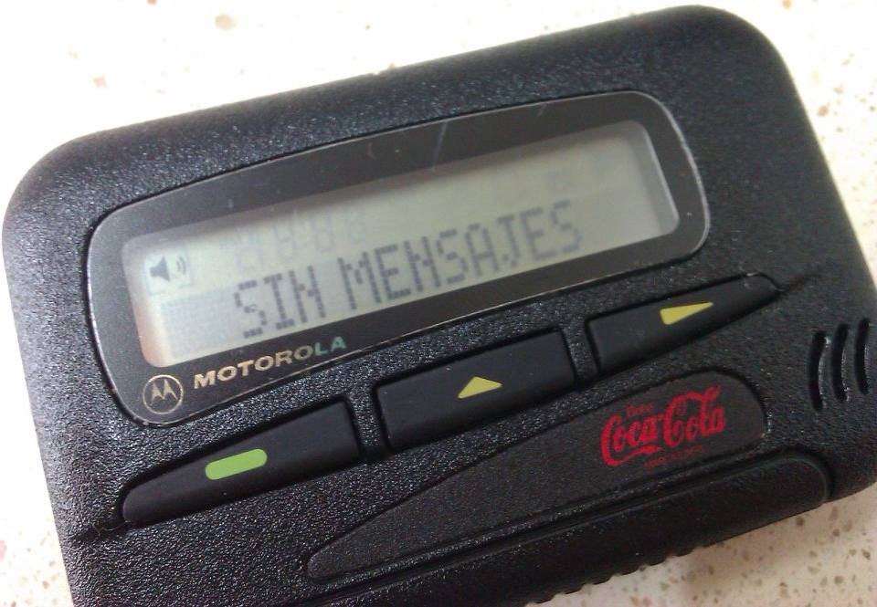 El buscapersonas morirá definitivamente en septiembre de 2019 @ teknoPLOF!